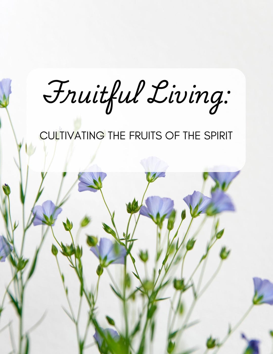 Fruitful Living: Cultivating the Fruits of the Spirit - Etsy