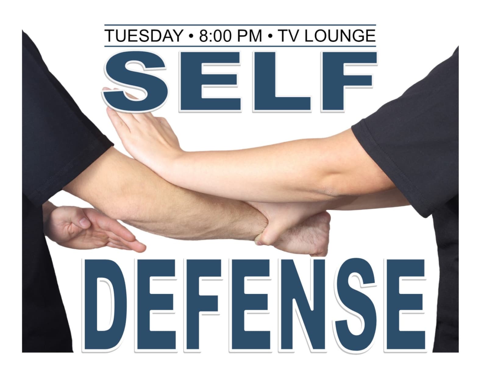 Self Defense Program Advertisement Text Fully Editable - Etsy