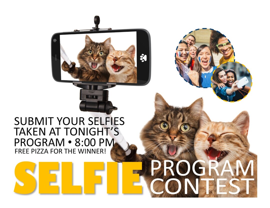Selfie Contest - Program Advertisement - Text Fully Editable - Etsy