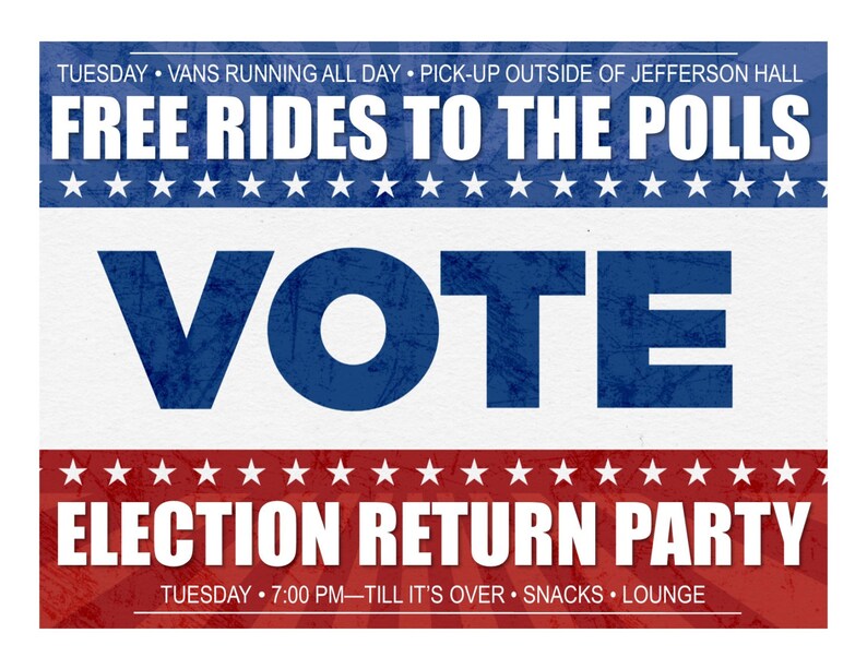 Voting - Program Advertisement - Most Text Editable - Etsy