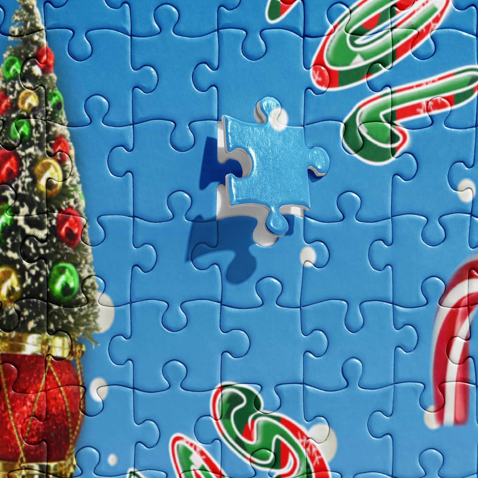 Jigsaw Puzzle Christmas Gift for Kids Merry Christmas - Etsy