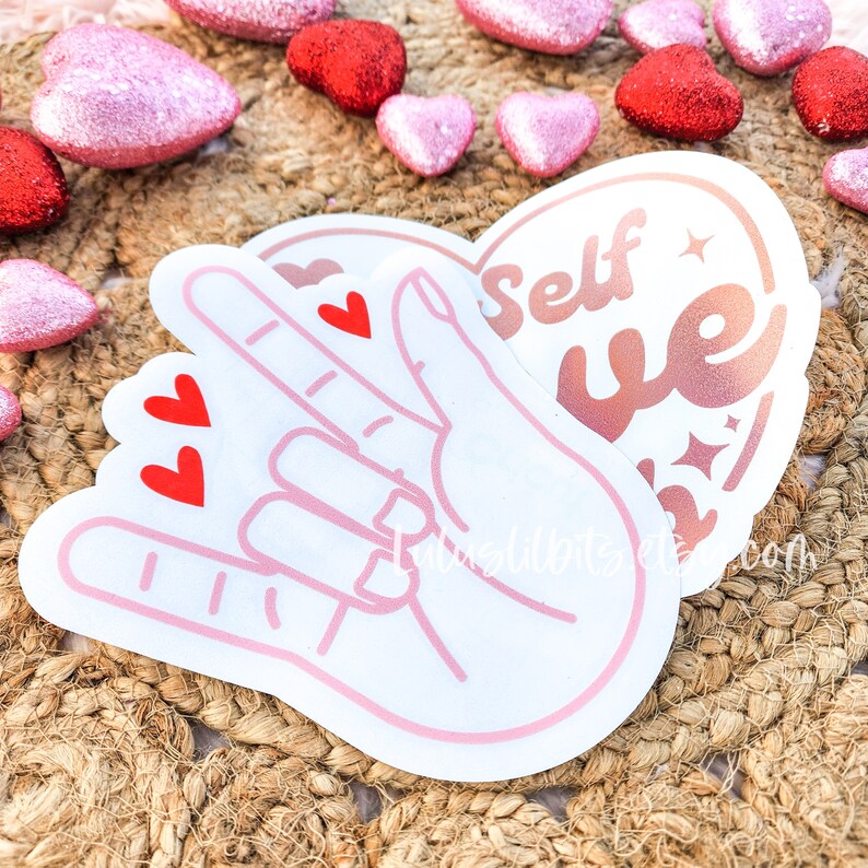 Love Sign Language Vinyl Decal | ASL Sticker - Etsy