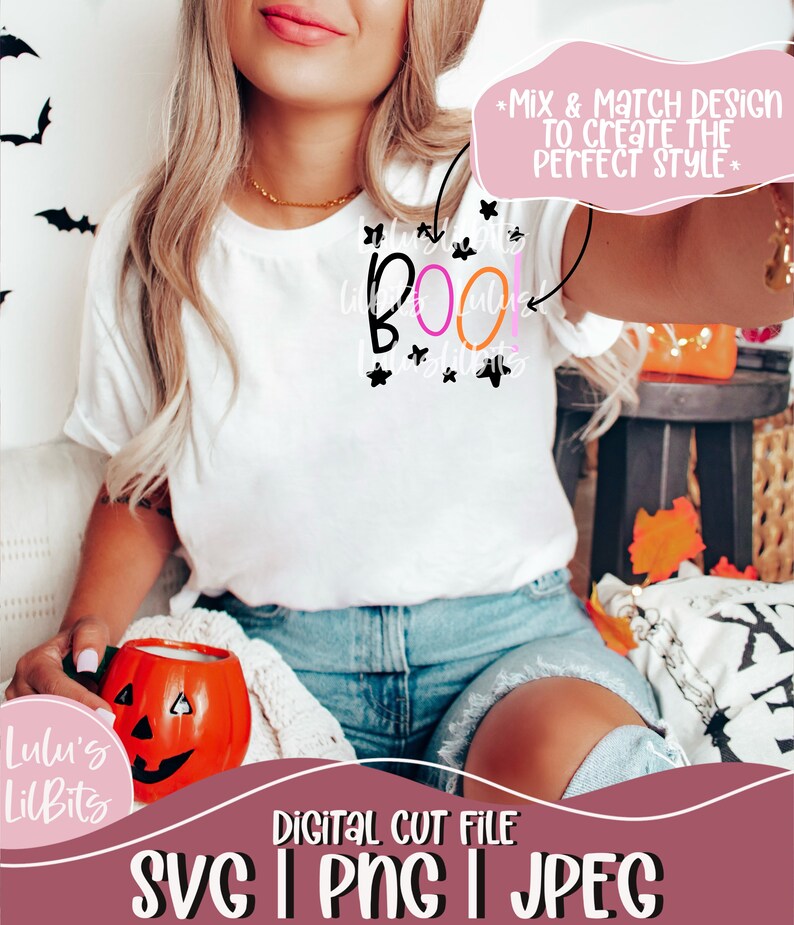 Boo SVG Halloween Svg Digital Download Sublimation - Etsy