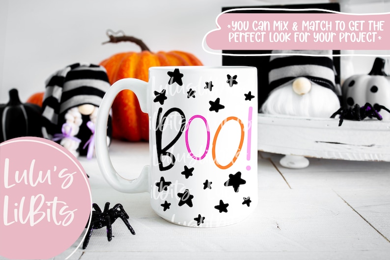 Boo SVG Halloween Svg Digital Download Sublimation - Etsy