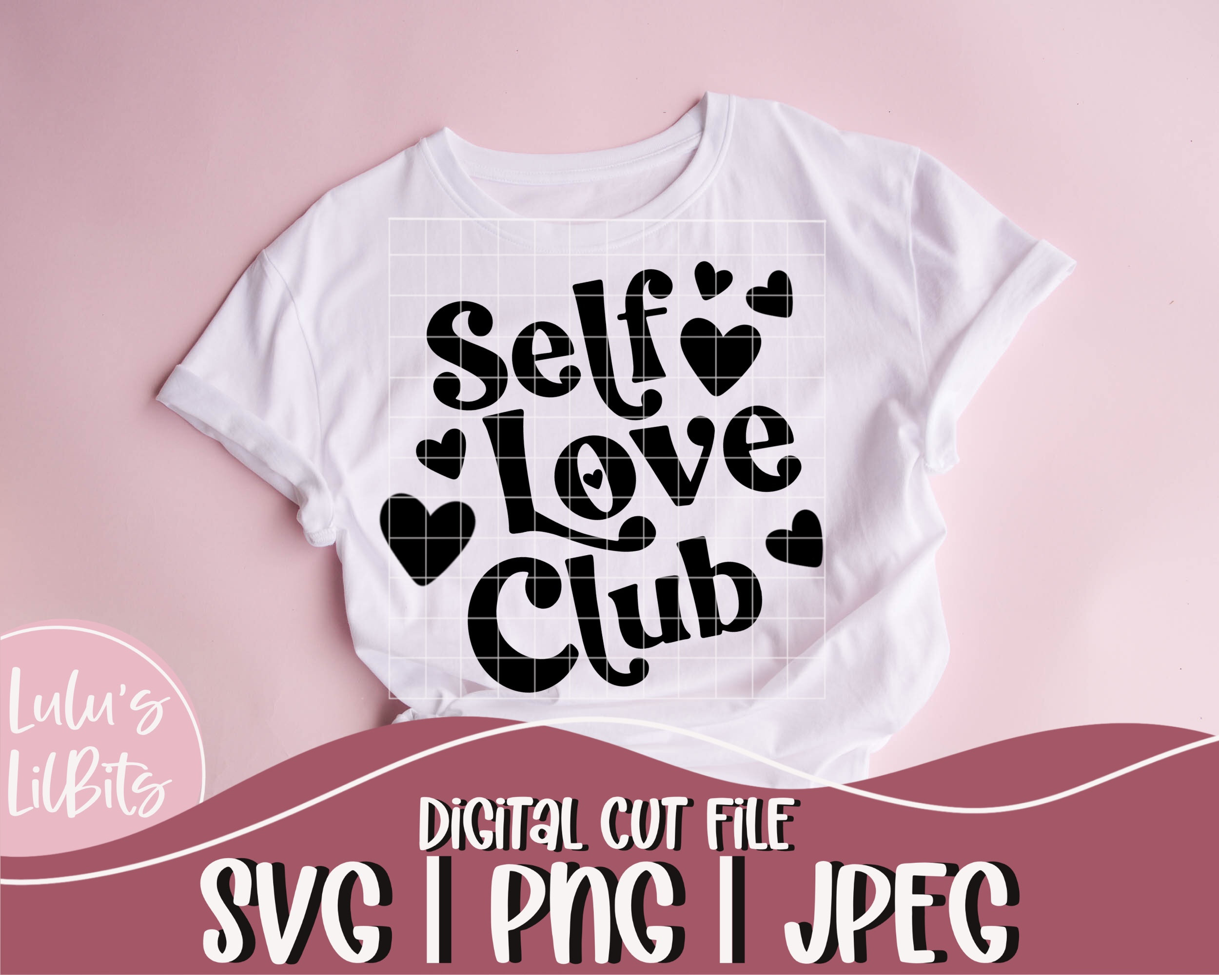 Self Love Club Svg Valentines Day Svg Love Yourself Svg | Etsy