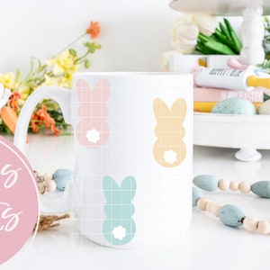 Easter Bunny Peeps Svg Peeps Svg Easter Svg Bunny Pattern Svg Digital ...