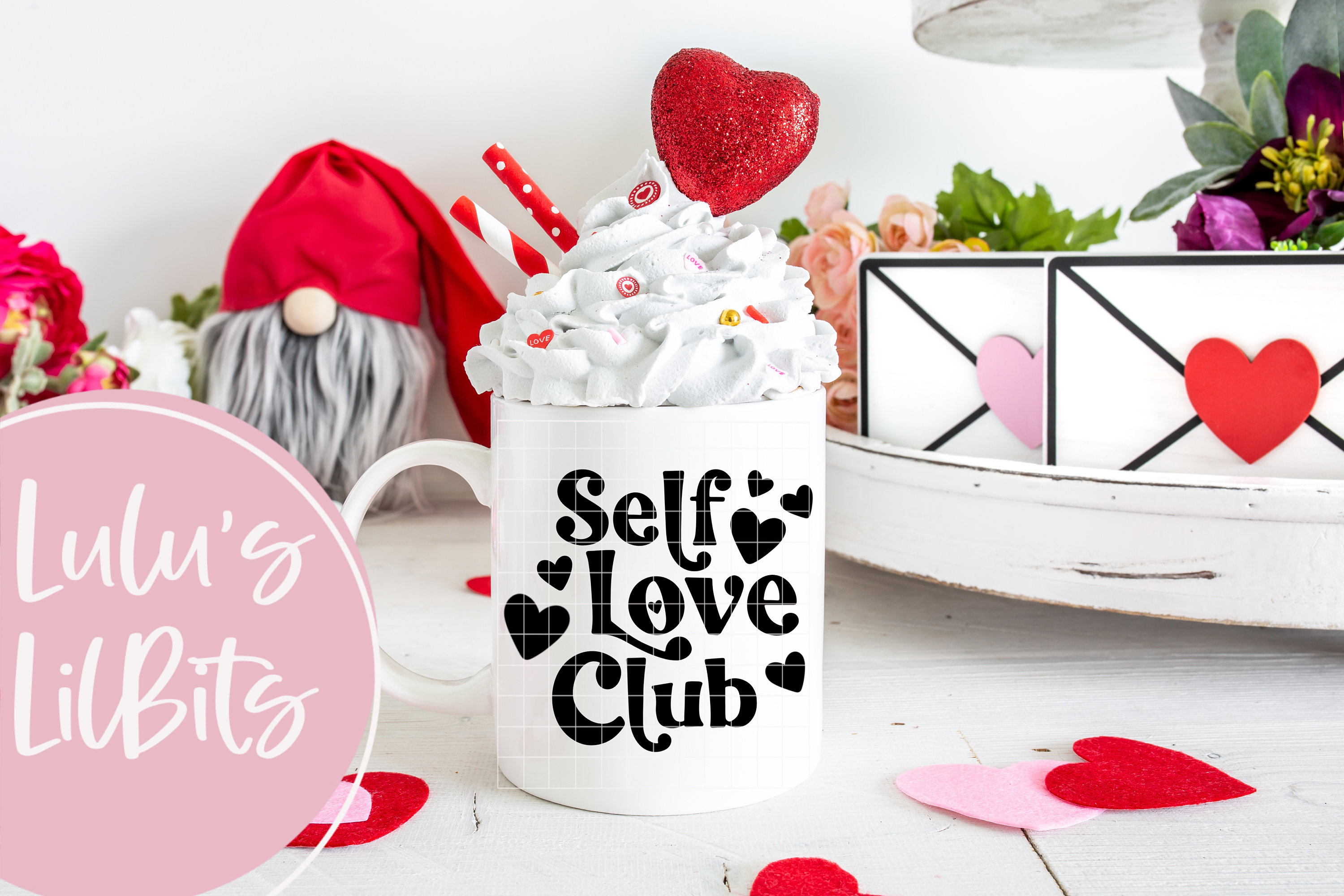 Self Love Club Svg Valentines Day Svg Love Yourself Svg | Etsy