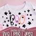 Boo SVG Halloween Svg Digital Download Sublimation - Etsy
