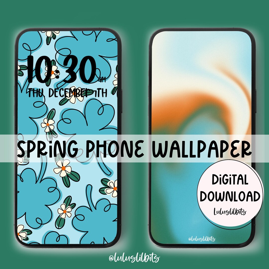 Clover Phone Wallpaper | St. Patrick's Day Wallpaper | Shamrock ...