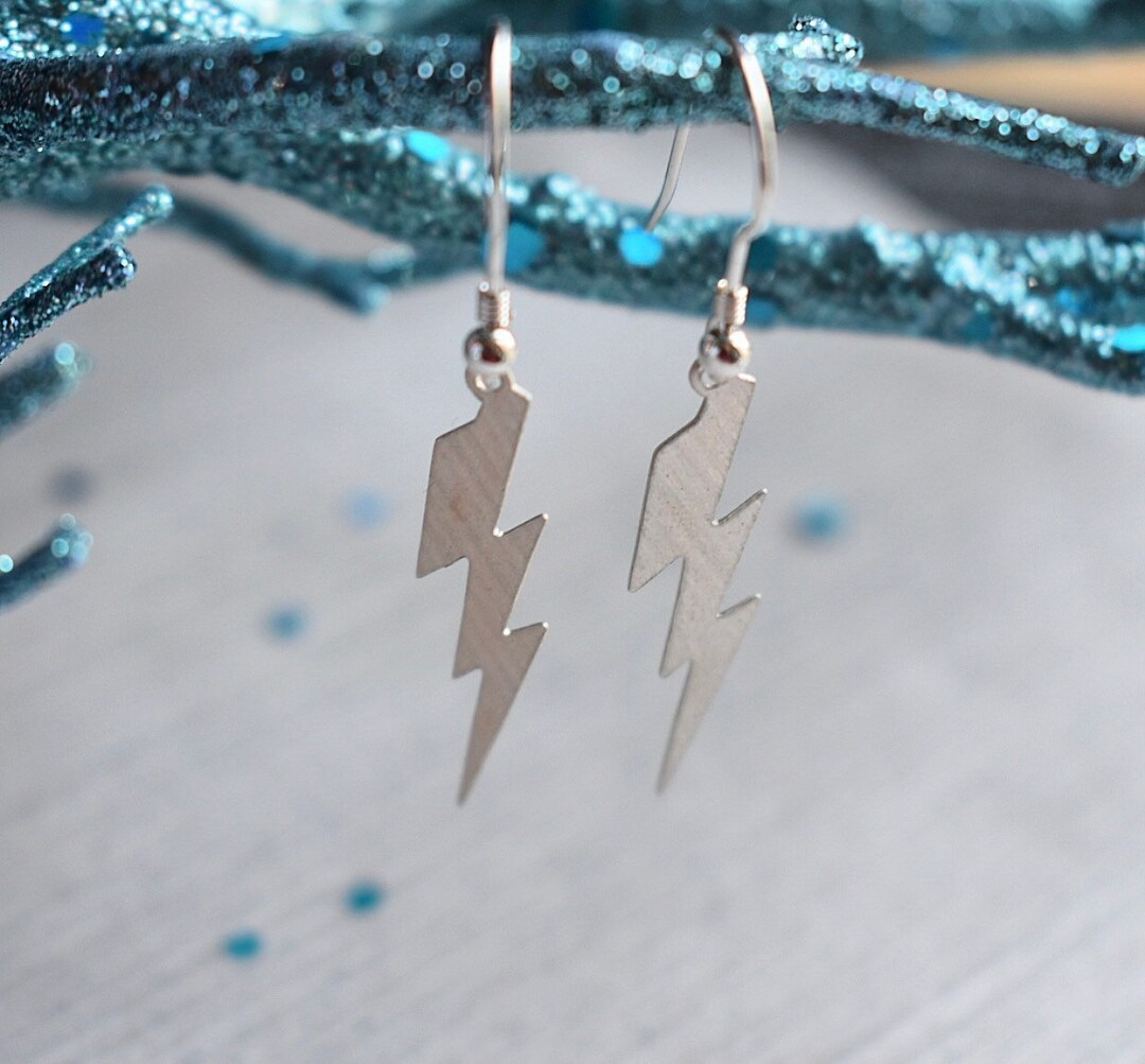 Lightning, Lightning Earrings, Lightning Bolt Earrings, Thunder Storm ...