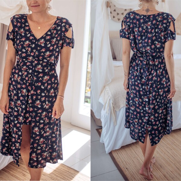 Irregular Hem Dress - Etsy