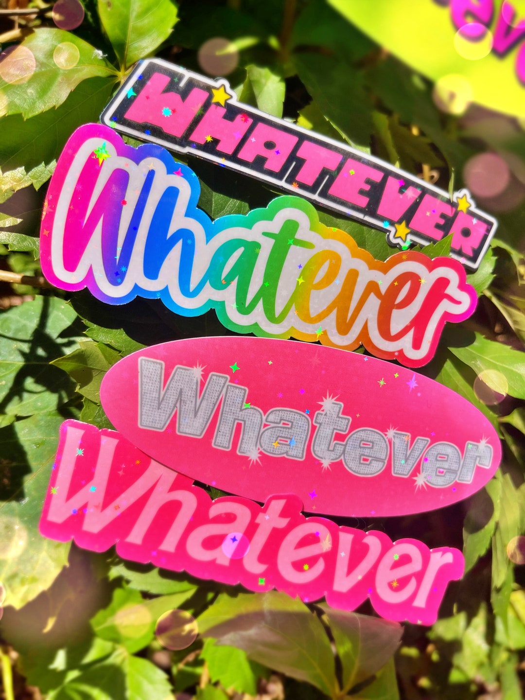 Personalized 90’s Logo Inspired Sticker Pack or Single Sticker - Bach ...