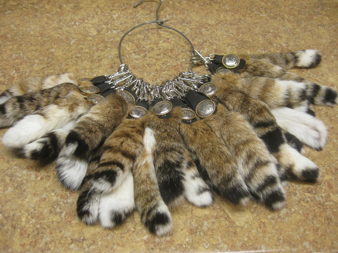 Bobcat Tail Keychain - Etsy