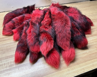 Eco Friendly Platinum Fox Tails - Etsy