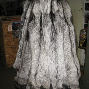 Tanned Silver Fox Hides - Etsy