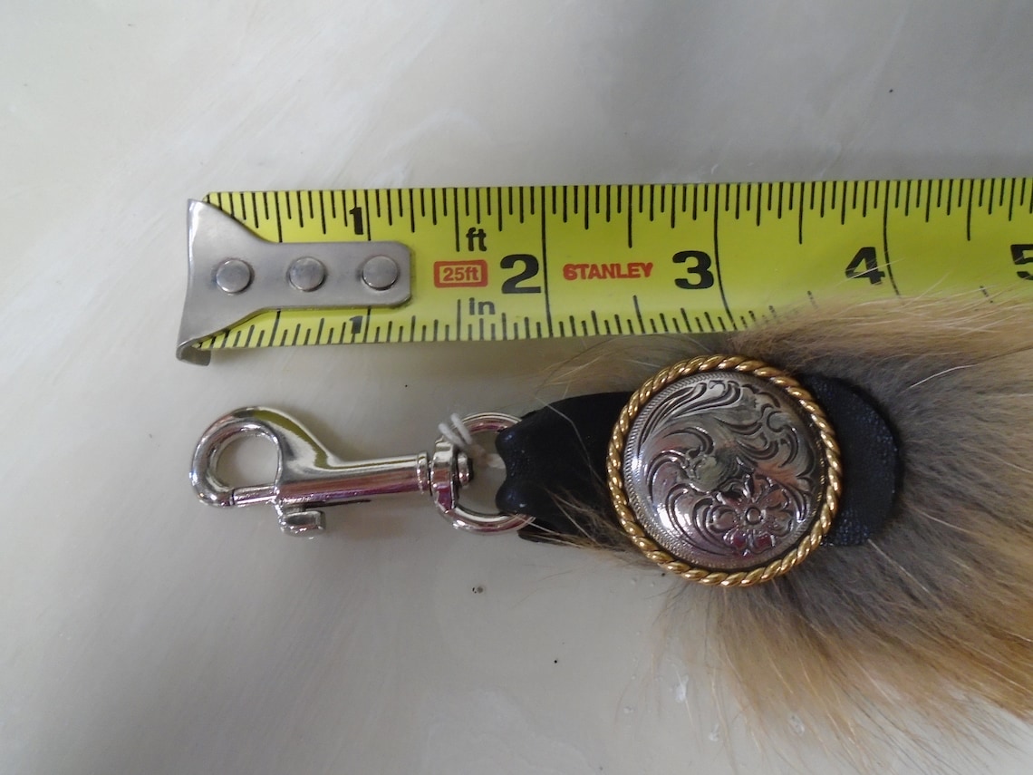 Red Fox Tails With Keychain Option - Etsy