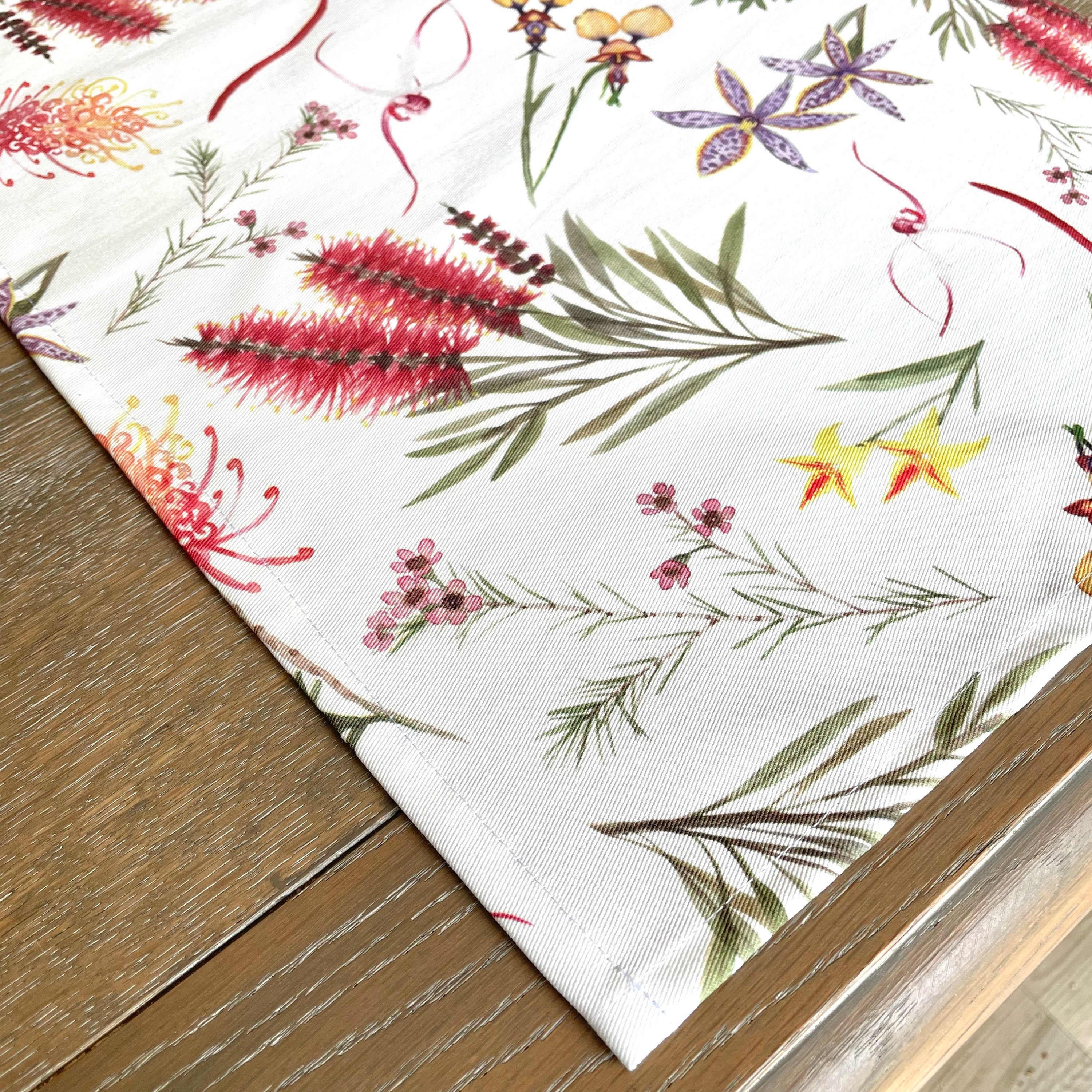 Australian Natives Table Runner Table Centre Piece Australiana Table ...