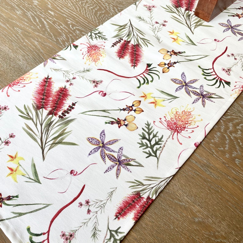 Australian Natives Table Runner Table Centre Piece Australiana Table ...