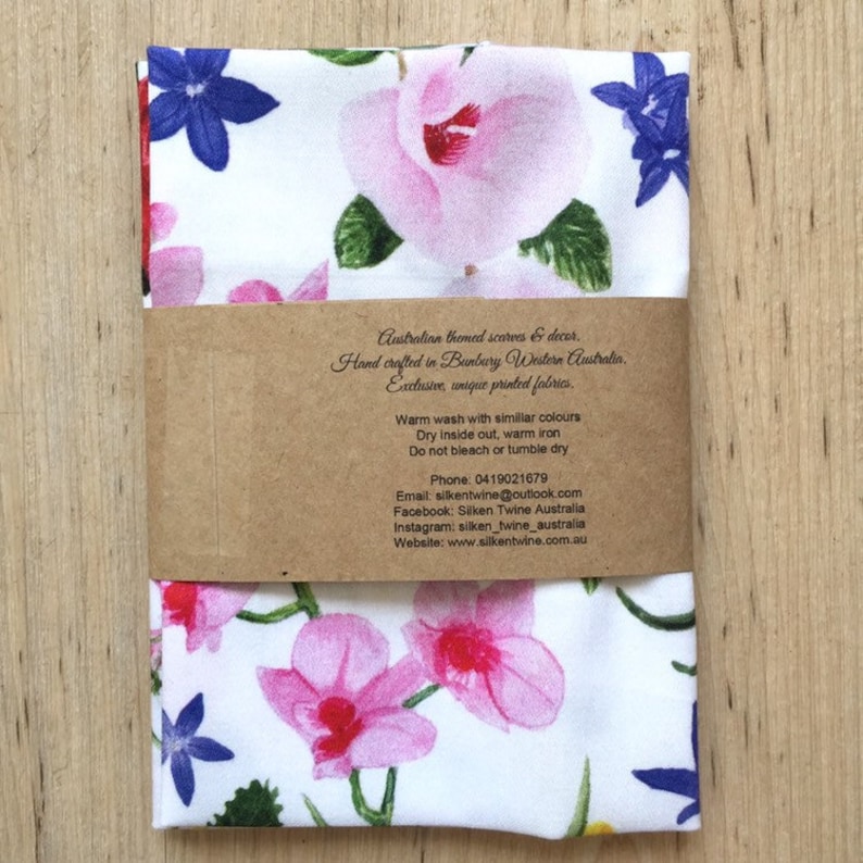Handkerchief Women's Single Hankie Australian Floral - Etsy