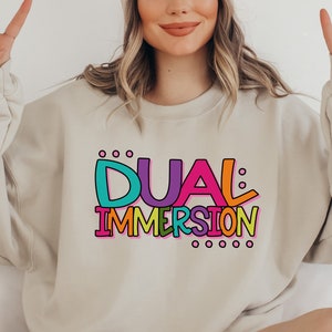 Dual Immersion SVG / Dual Language Immersion SVG / First Day of School ...