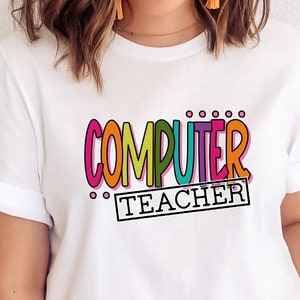 Computer Teacher SVG / Computer SVG / First Day SVG / Back to School / Cut File / Clip Art ...