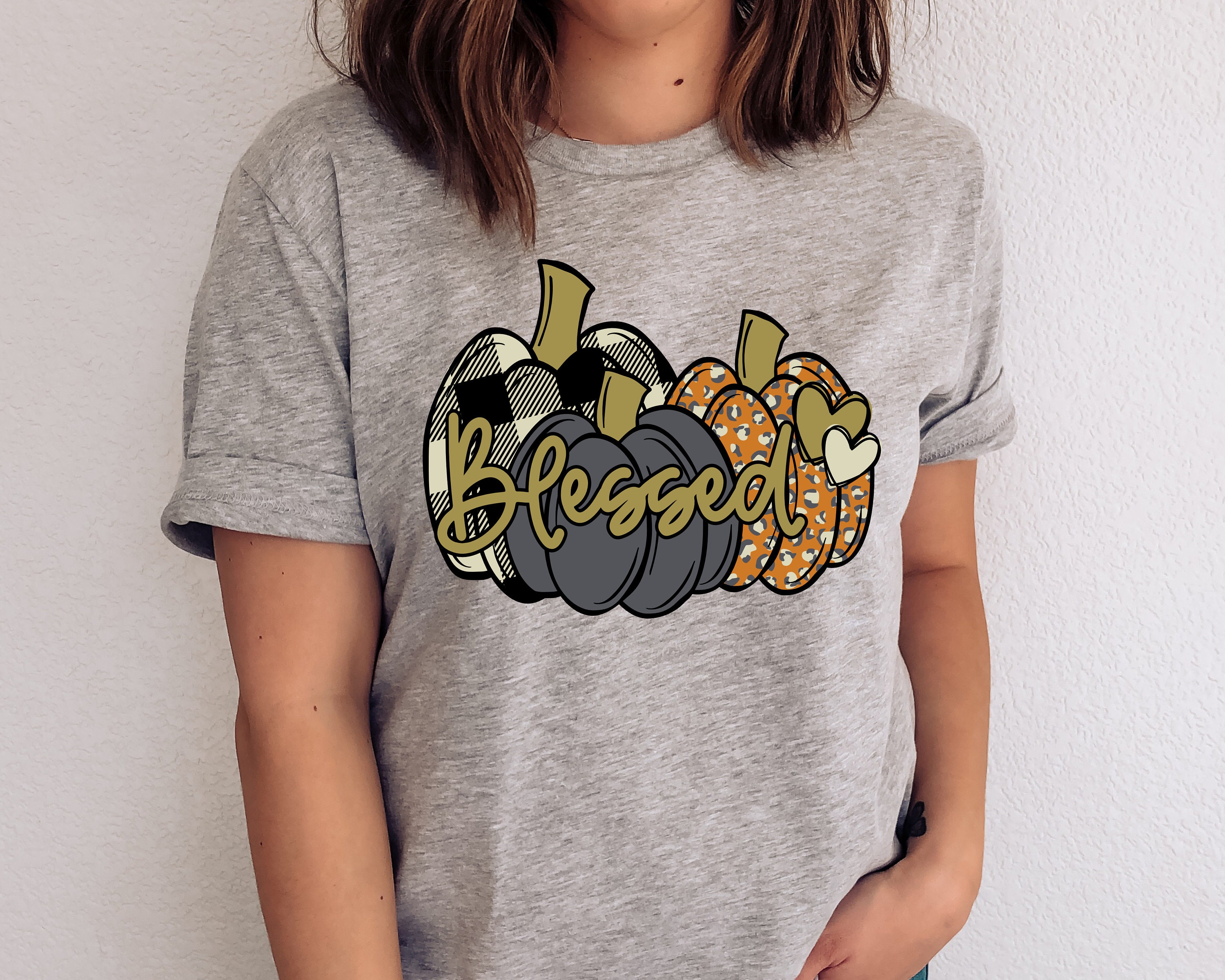 Blessed Pumpkins SVG / Thanksgiving SVG / Fall SVG / Buffalo / - Etsy