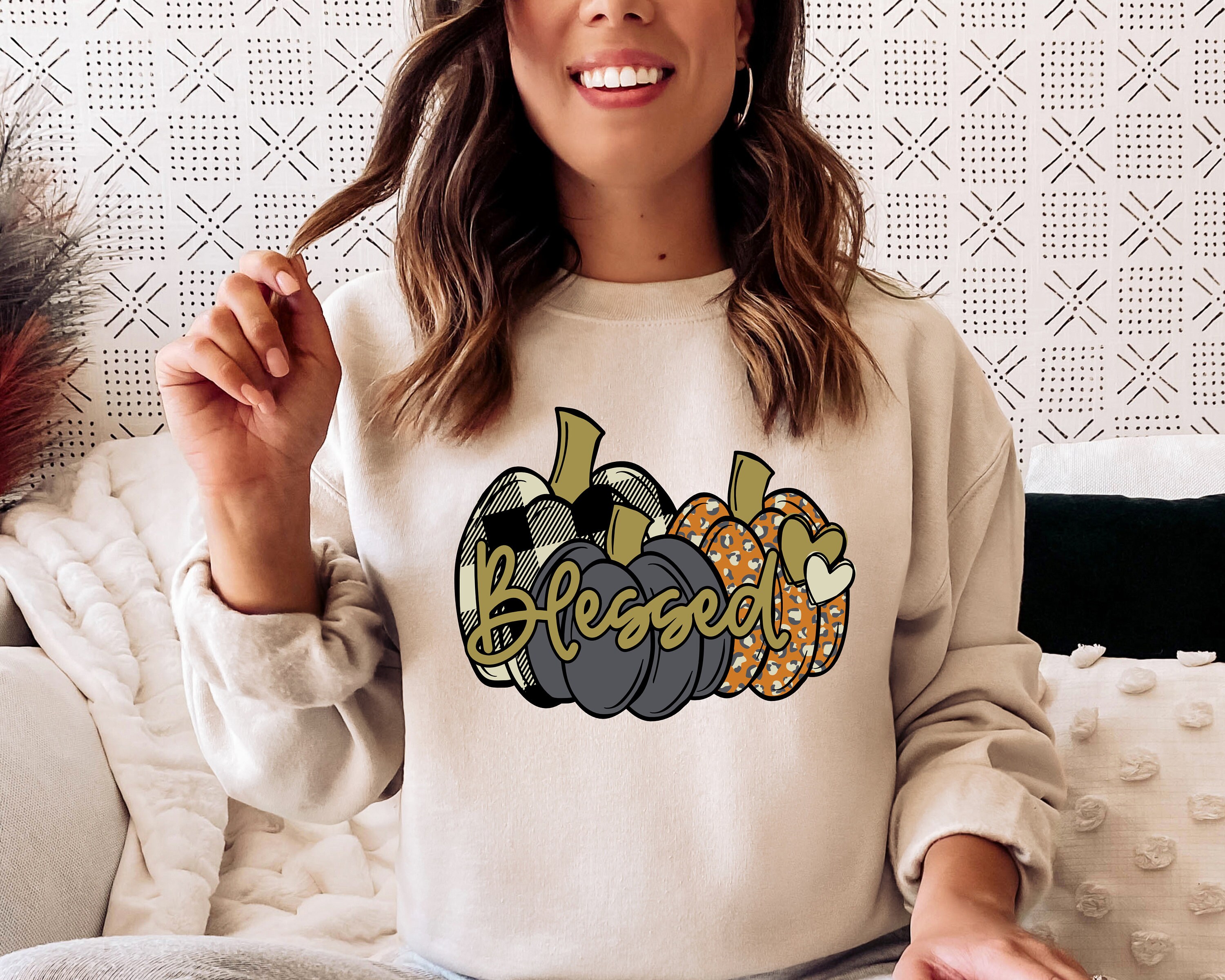 Blessed Pumpkins SVG / Thanksgiving SVG / Fall SVG / Buffalo / - Etsy