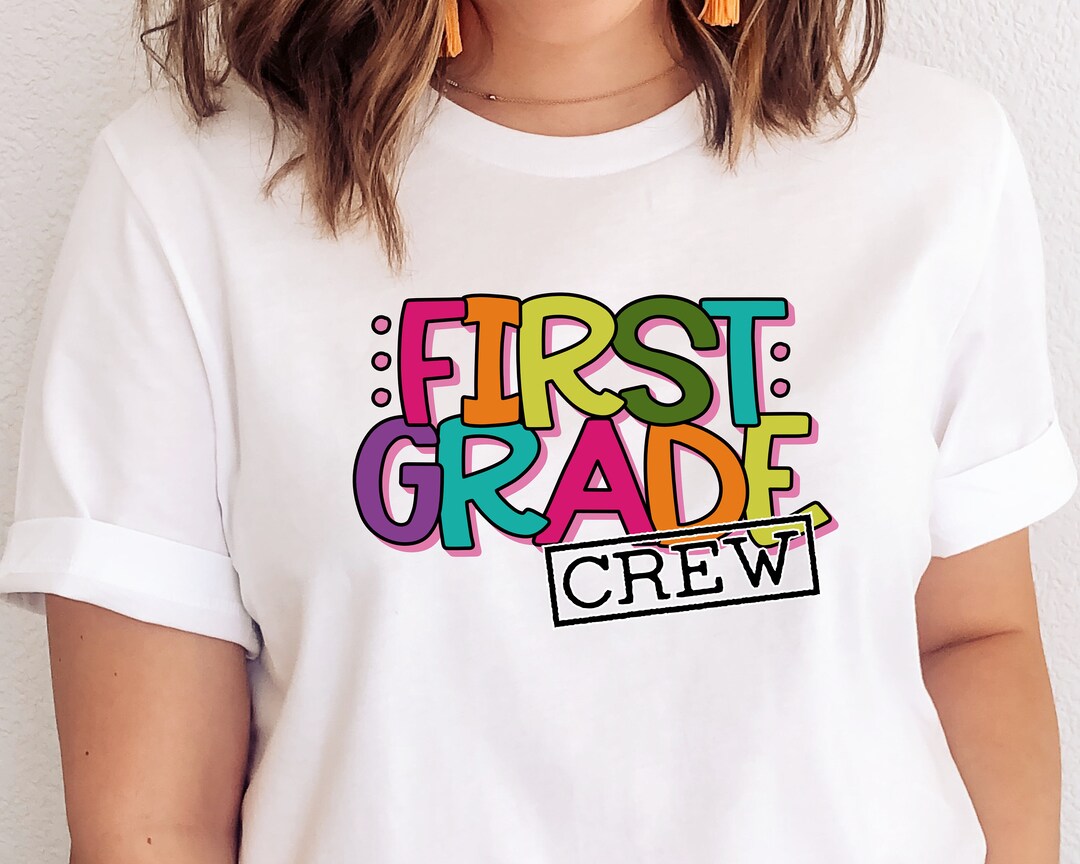 First Grade Crew SVG / First Grade SVG / First Day SVG / Back to School ...
