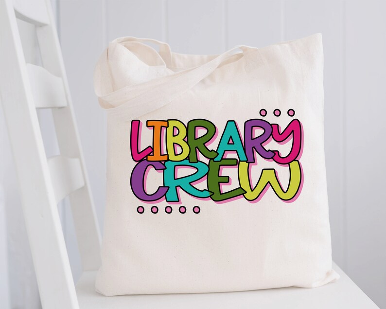 Library Crew SVG / Library Staff SVG / First Day SVG / Back to - Etsy