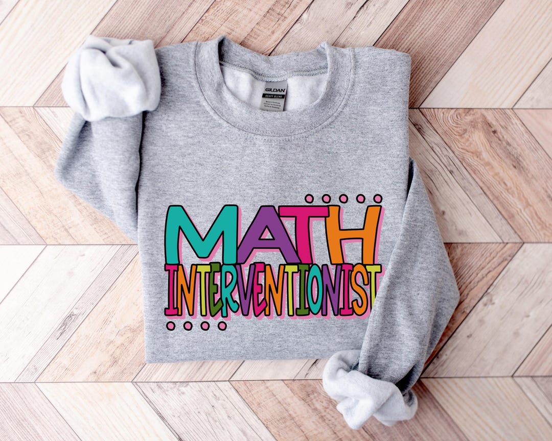 Math Interventionist SVG / Math Interventionist PNG / Back to School ...
