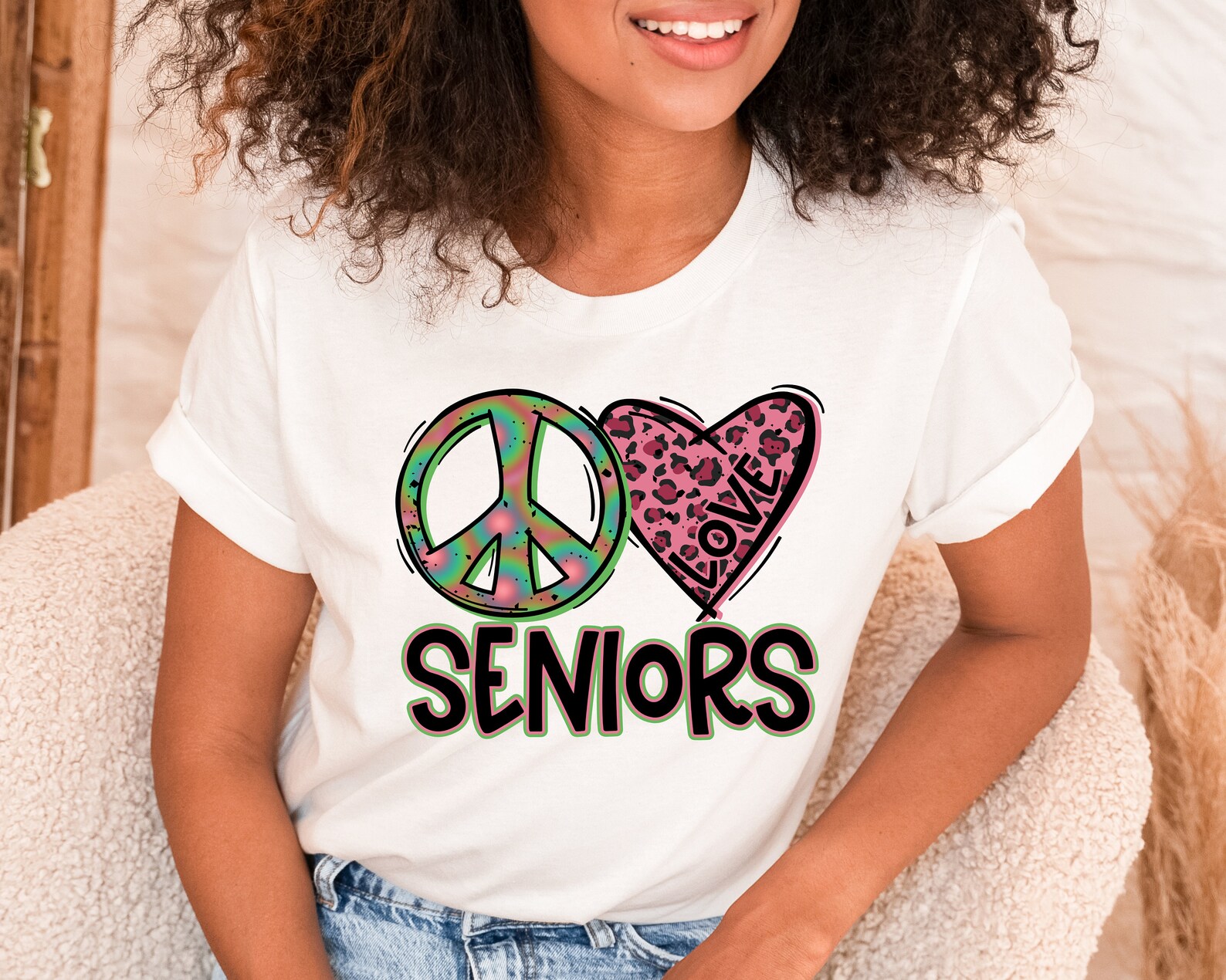 Senior PNG / Peace Love Seniors PNG / Seniors PNG / Tie Dye / - Etsy