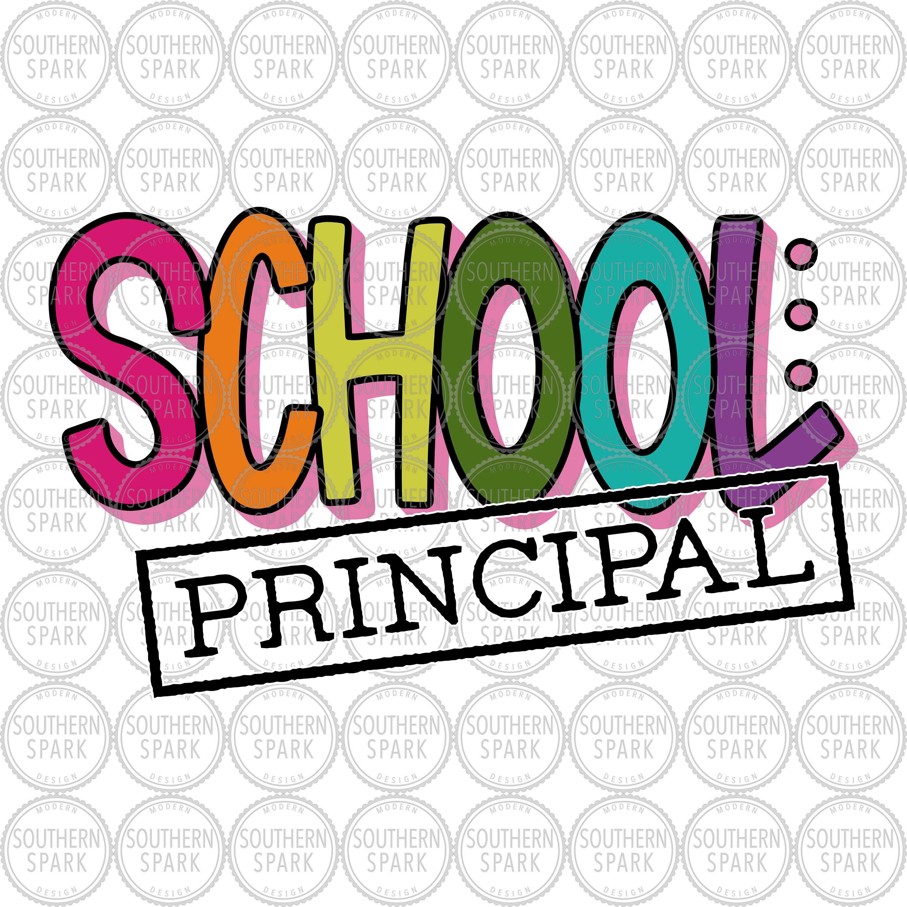School Principal SVG / Principal SVG / School / First Day / - Etsy
