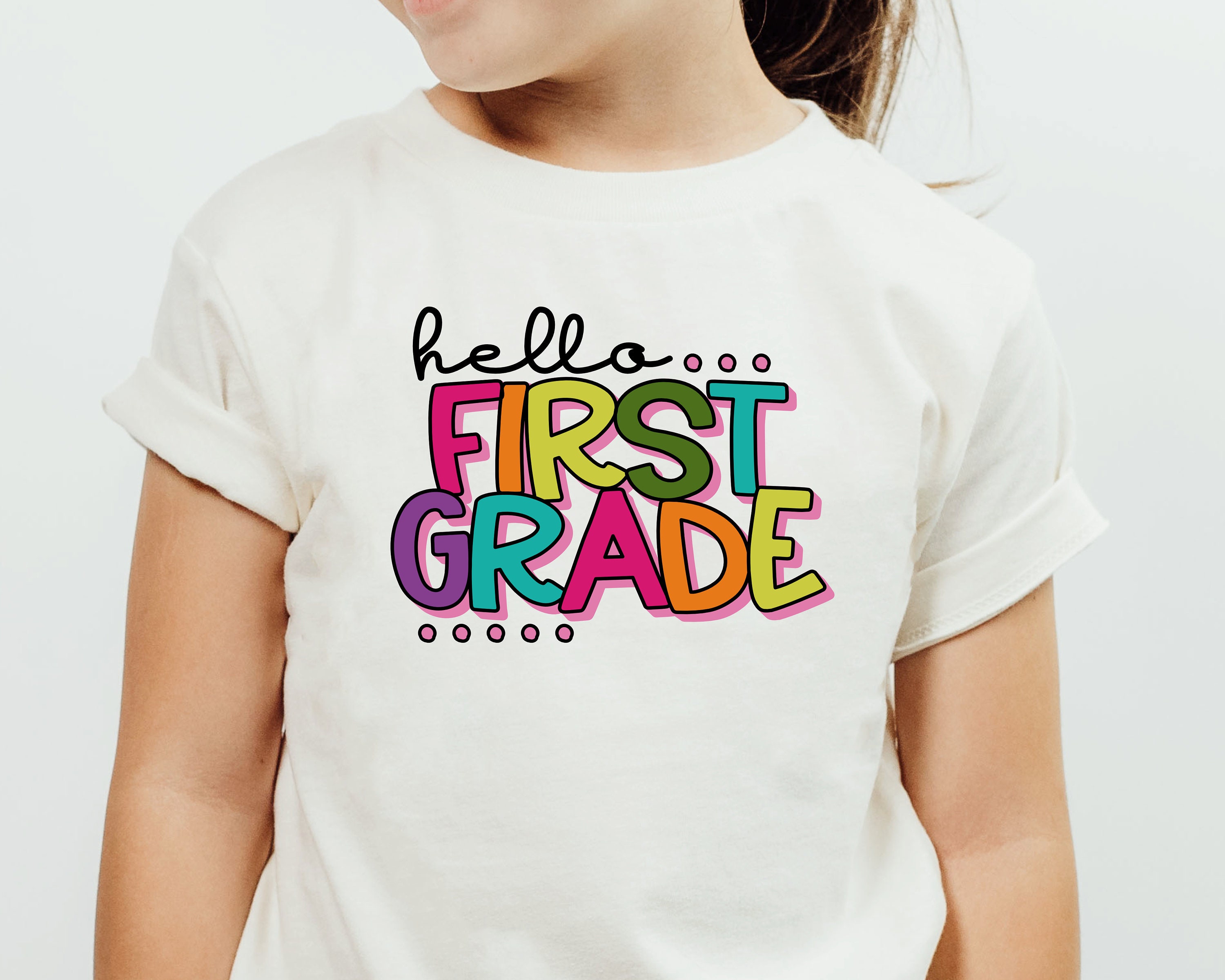 Hello First Grade SVG / First Grade SVG / First Day School / Back to ...