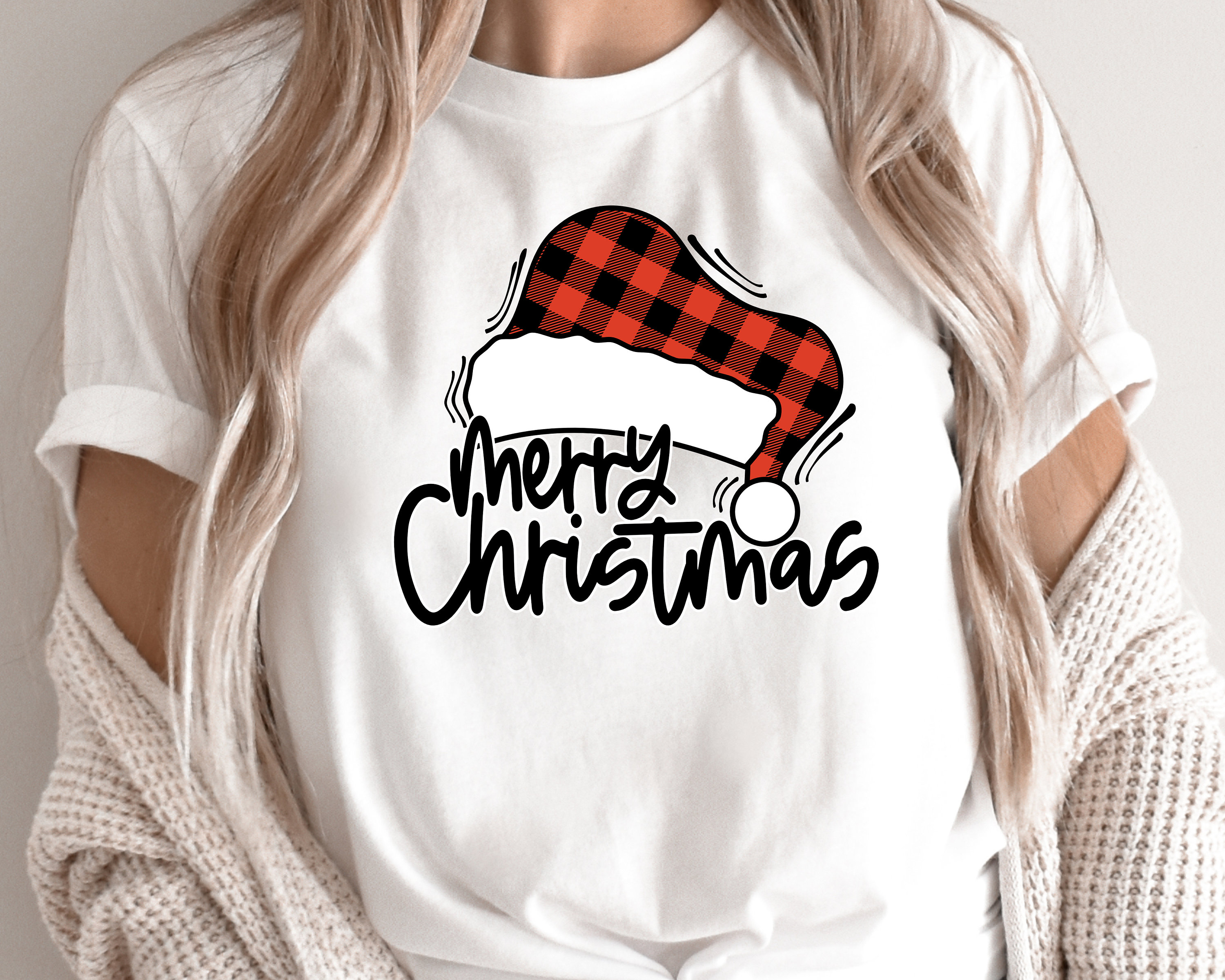 Merry Christmas SVG / Santa Hat SVG / Santa Claus SVG / - Etsy