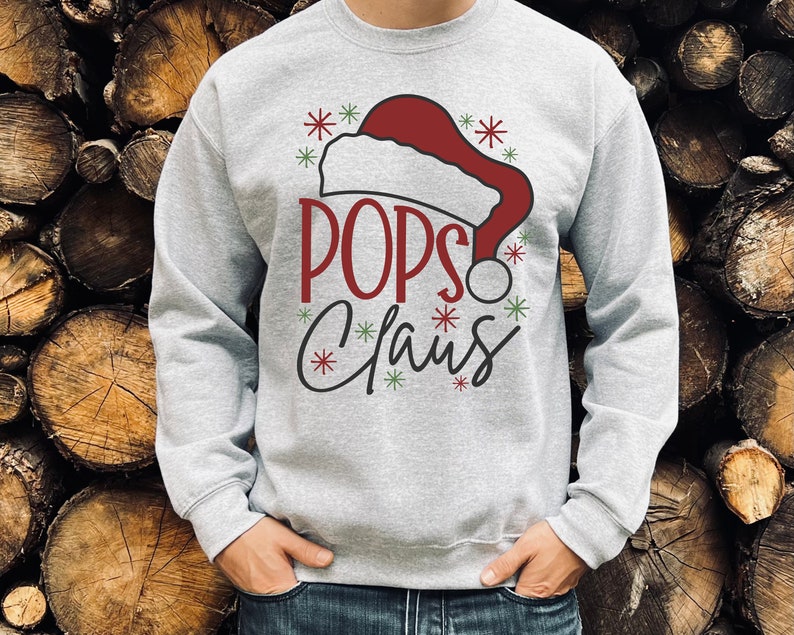 Christmas SVG / Pops Claus SVG / Pops Claus PNG / Santa Hat / Santa ...