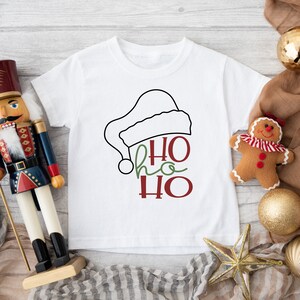 Christmas SVG Santa Hat Ho Ho Ho Happy Holidays Santa Claus Jingle Clip ...