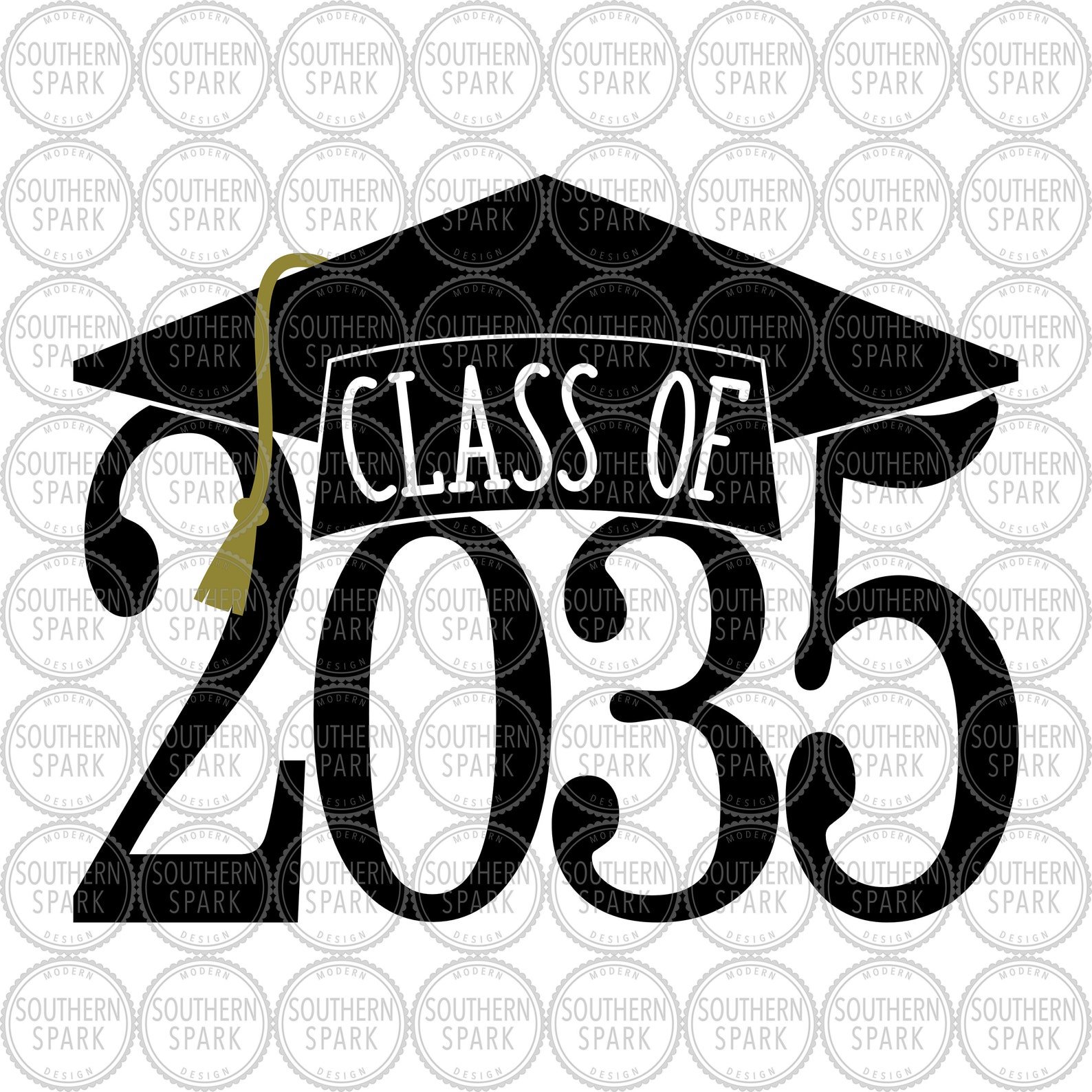 Senior Class Of 2035 SVG / Back To School / Graduation / Class - Etsy ...