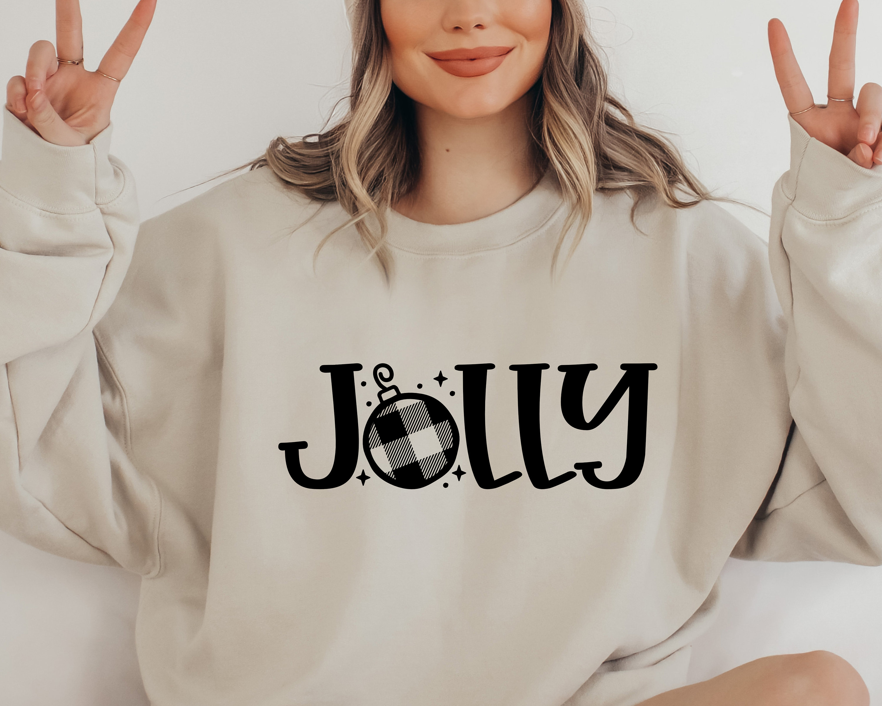 Christmas Jolly Ornament SVG / Christmas Design SVG / Buffalo - Etsy