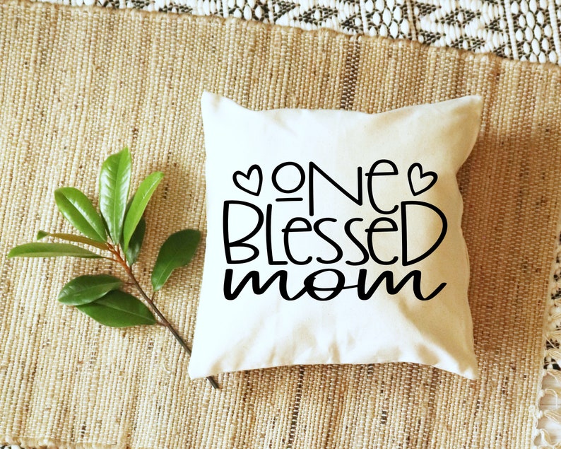 Mother's Day SVG / One Blessed Mom SVG / Blessed Mom SVG / - Etsy