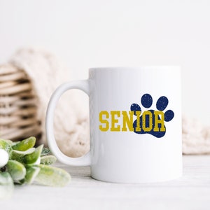 Senior SVG / Seniors SVG / Paw SVG / Distressed / School / Graduation ...