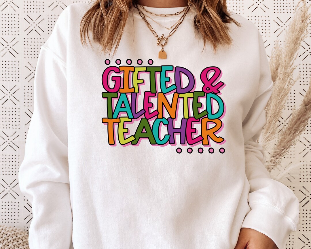 Gifted and Talented Teacher SVG / Gifted and Talented Teacher PNG / Cut ...