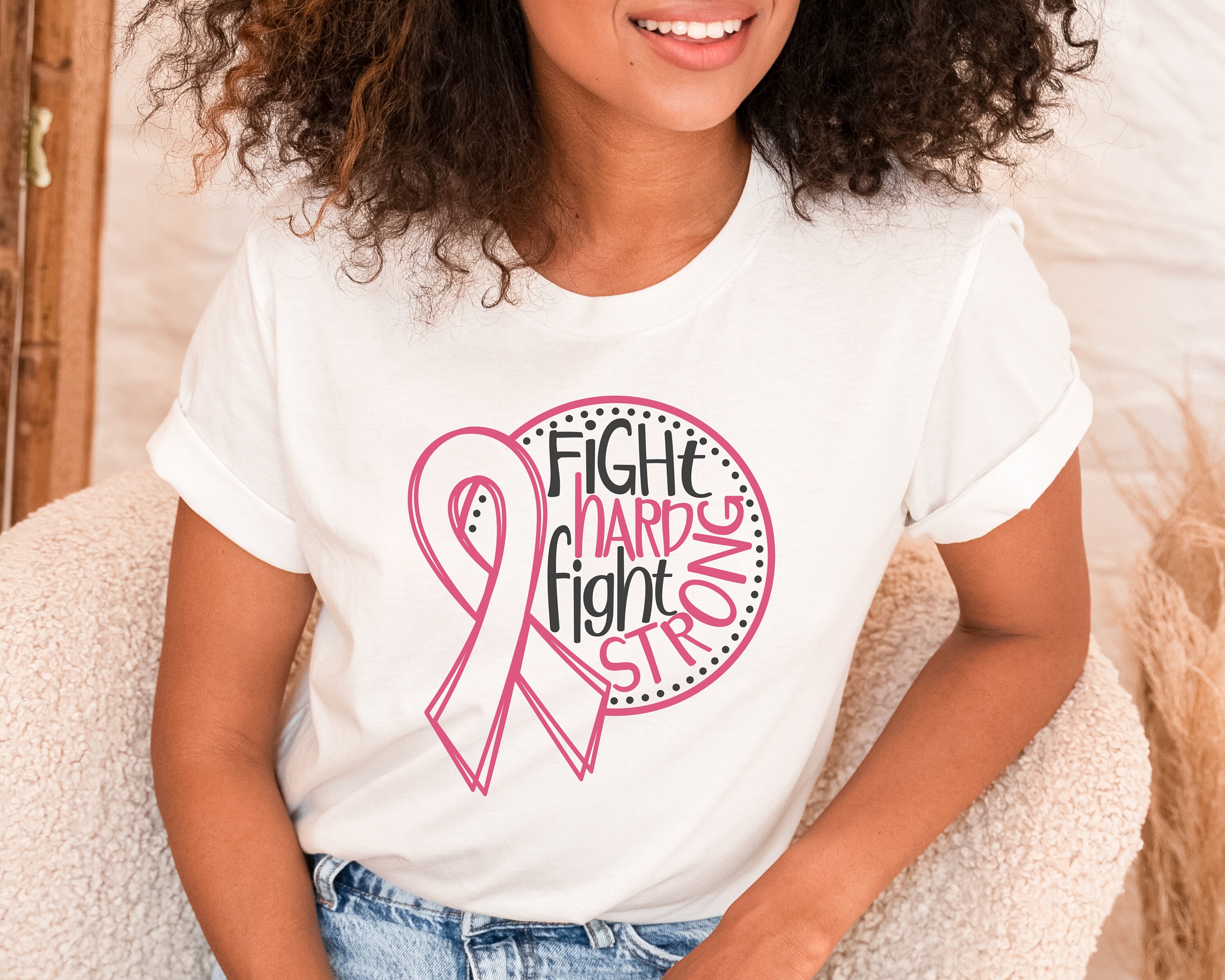 Cancer Awareness SVG / Find A Cure SVG / Fight Hard Fight - Etsy