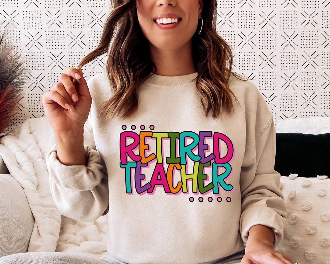 Retired Teacher SVG / Middle School Elementary Preschool High School ...