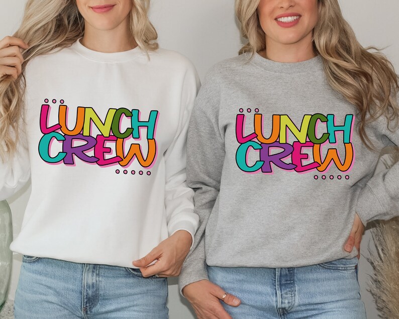 Lunch Crew SVG / Cafeteria Staff SVG / First Day SVG / Back to - Etsy