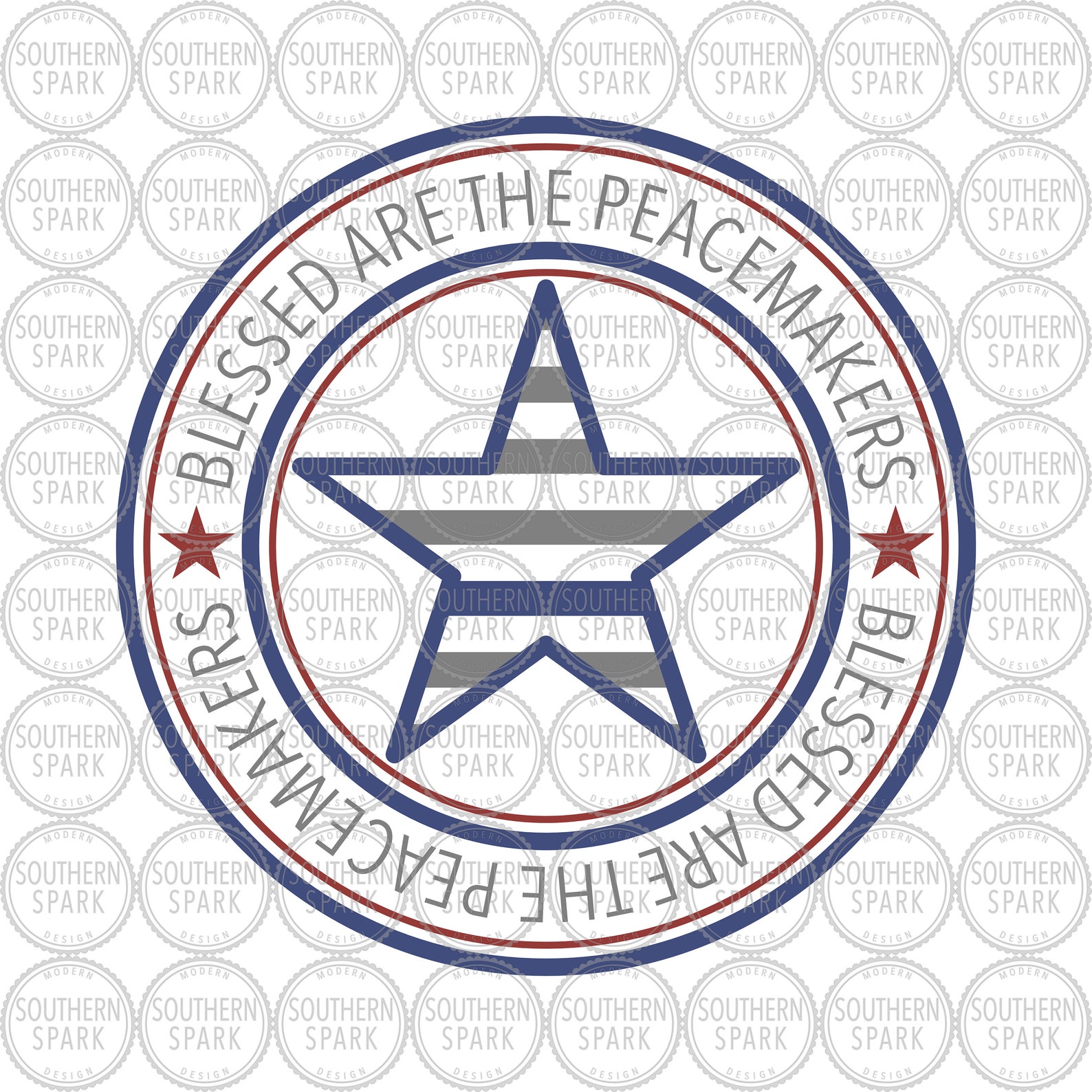 Blessed Are the Peacemakers SVG / Police SVG / Thin Blue Line - Etsy