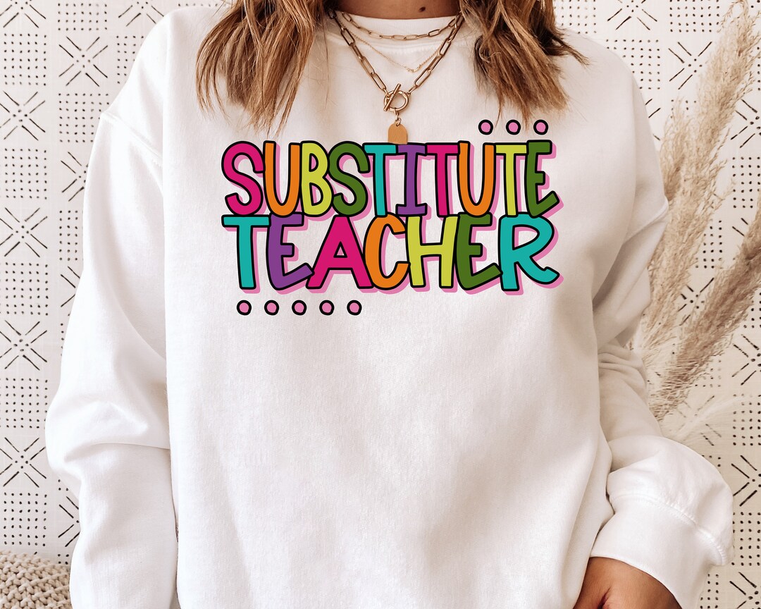 Substitute Teacher SVG / Sub SVG / Teaching / First Day / Back to ...