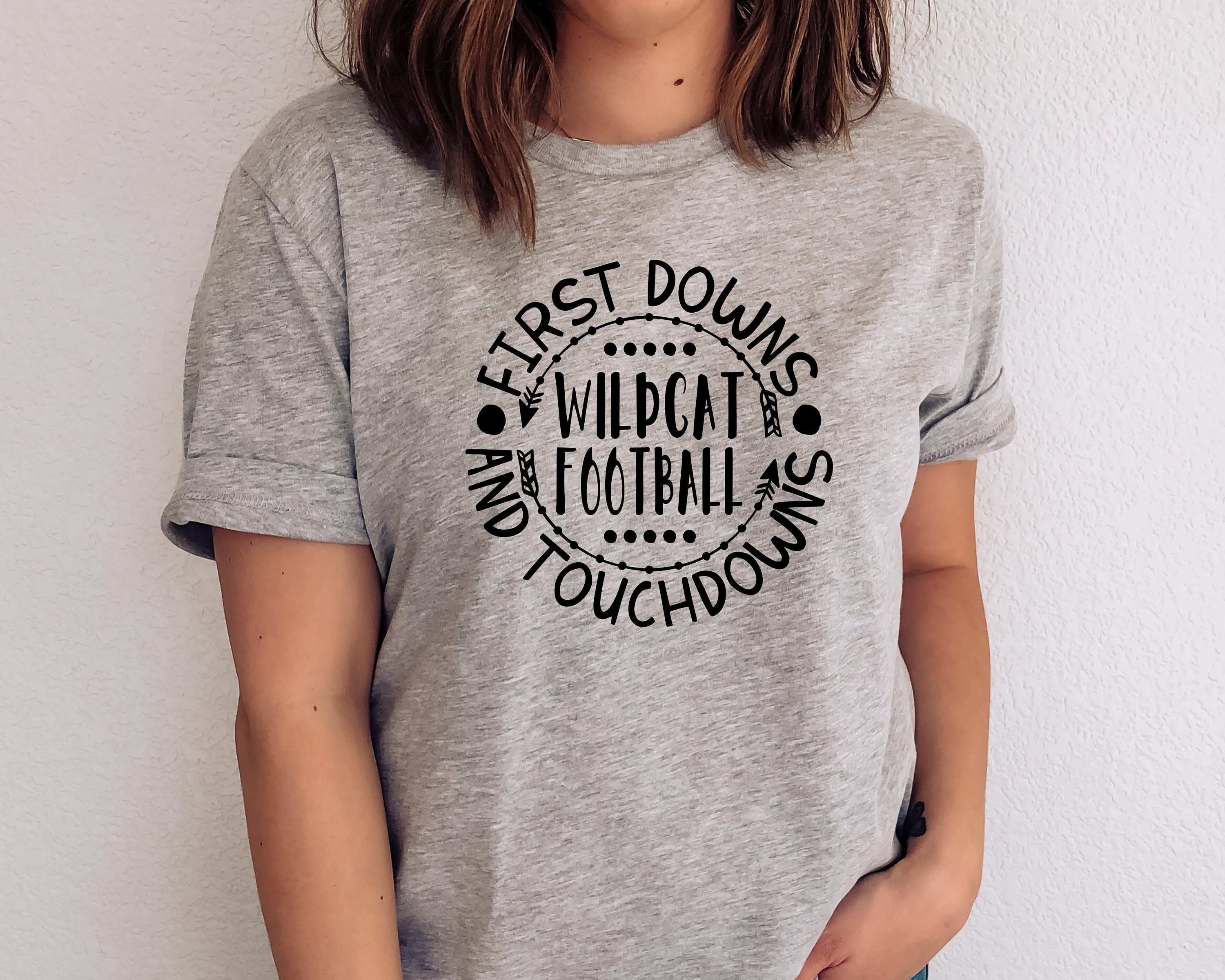 Football SVG / First Downs and Touchdowns SVG / Wildcat - Etsy