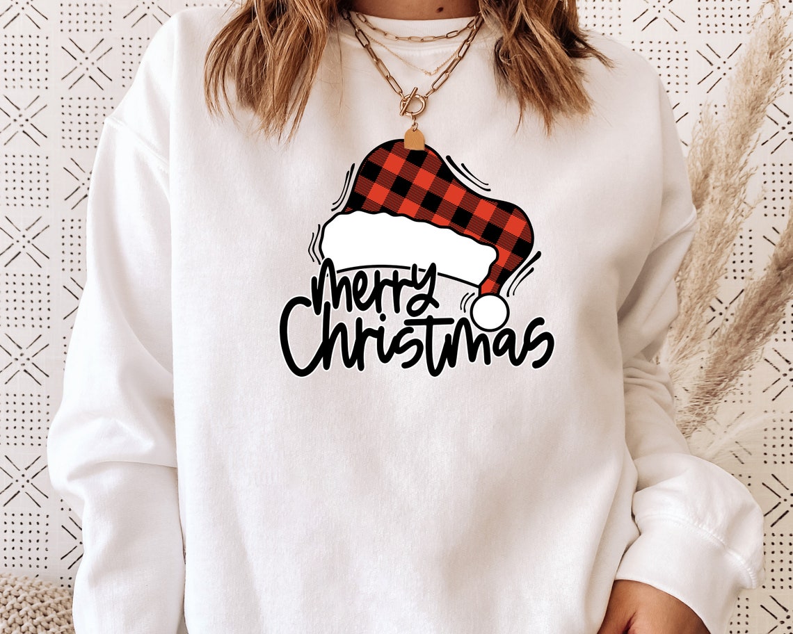 Merry Christmas SVG / Santa Hat SVG / Santa Claus SVG / - Etsy