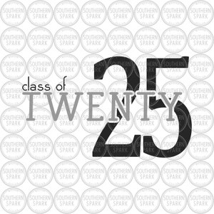 Senior 2025 / Class of Twenty 25 / Back to School / First Day School ...