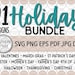 Holiday Bundle Valentine's Mardi St Patrick's Easter Mother's Father's ...